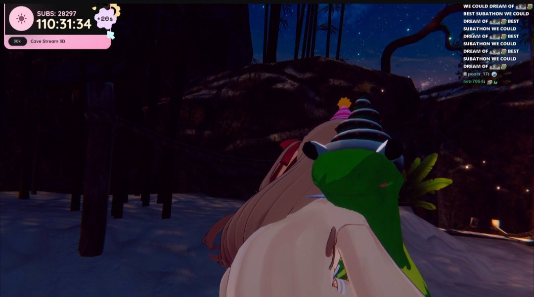 She's trying her best